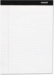 Amazon.com : Universal 30630 Premium Ruled Writing Pads, White, 8 1/2 x ...
