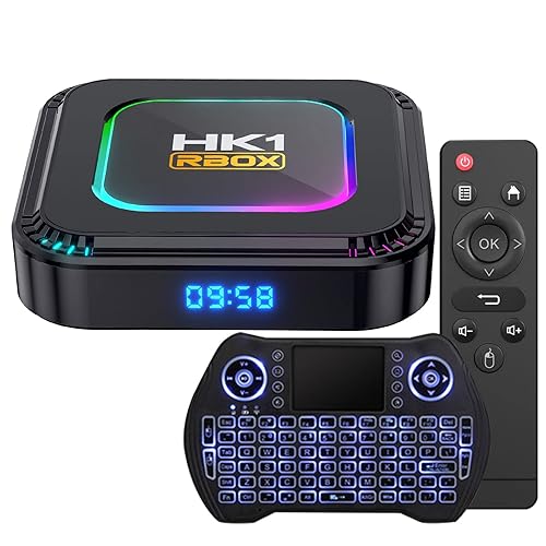TV Box Android 13.0 4GB RAM 32GB ROM RK3528 WiFi 6 Smart TV Box RGB ...