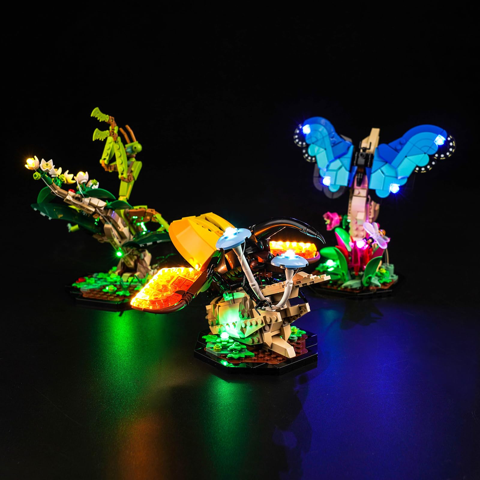LocoLee LED Light Kit for Lego The Insect Collection 21342 Ideas Bugs ...