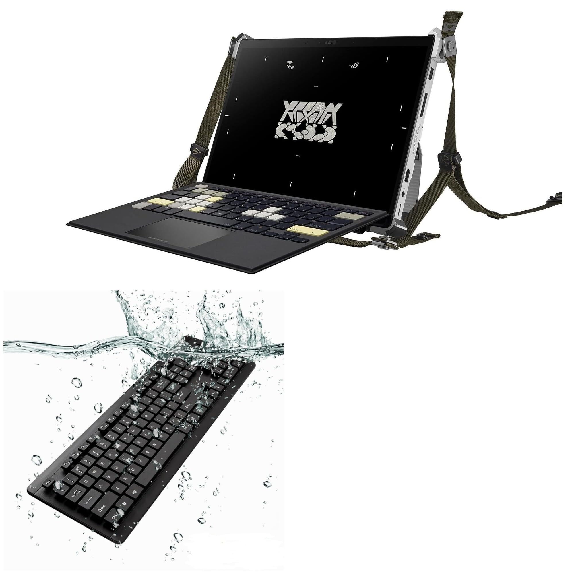 BoxWave Keyboard Compatible With ASUS ROG Flow Z13-ACRNM RMT02 ...