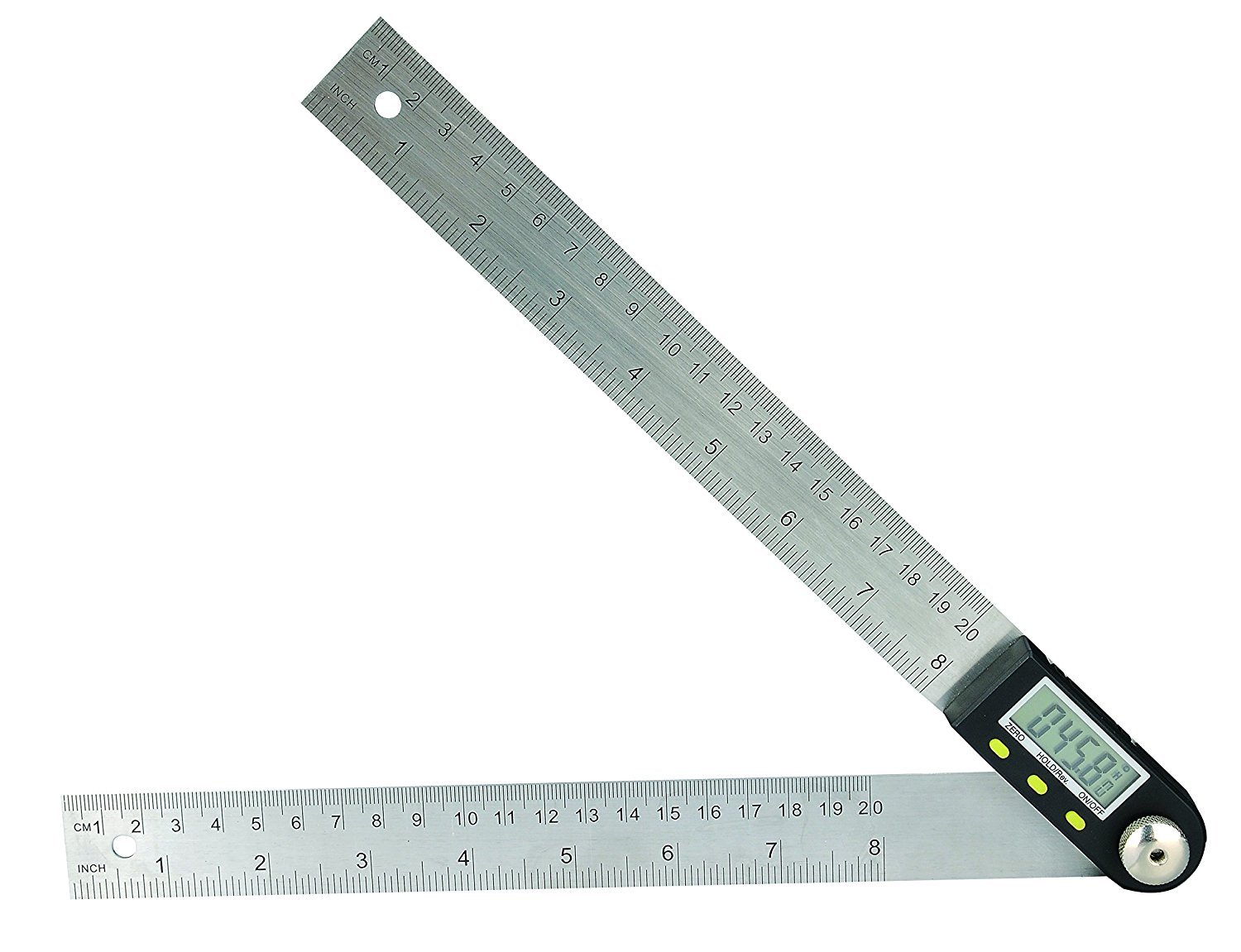 Règle dangle Numérique avec LCD Affichage Angle Finder Protractor Jauge ...