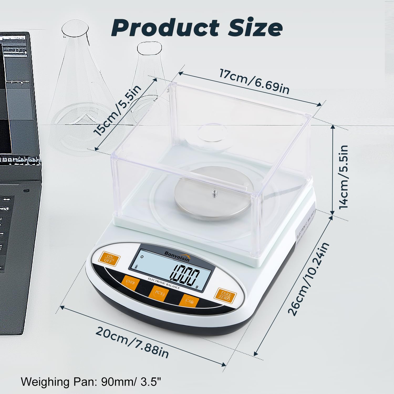 Mua Bonvoisin Analytical Balance 100 gram x 0.001g High Precision Lab ...