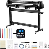 Amazon.com: VEVOR Vinyl Cutter Machine, 53 inch Max Feed Width, Dual ...