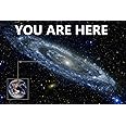 Amazon.com: You are Here Galaxy Retro Solar System Human Earth Location ...