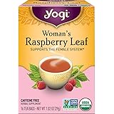 Amazon.com : Yogi Tea - Woman's Raspberry Leaf (6 Pack) - Supports the ...