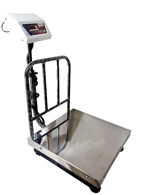 Buy Electronic Weighing Scale 300KG/20GM Heavy Duty Platform with 12 ...