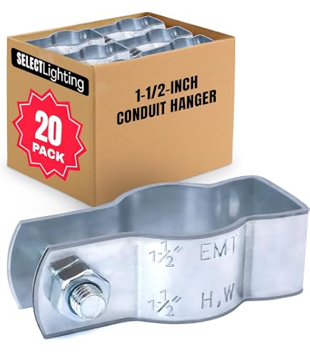 Nylon Pipe Support Arlington NM2000 Nylon Conduit Hanger - 1/2 Inch ...