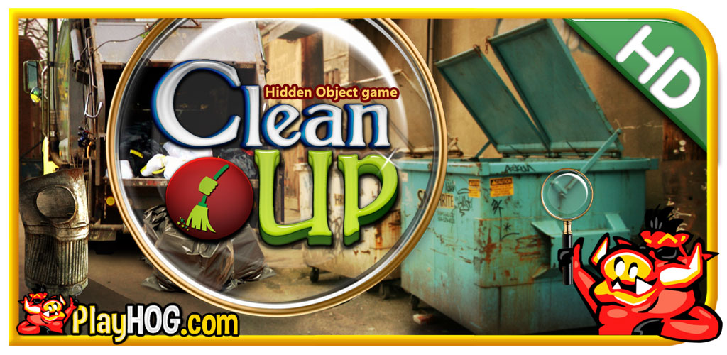 Free Hidden Objects Game - Clean Up - Find 400 new hidden objects in this free hidden object ...