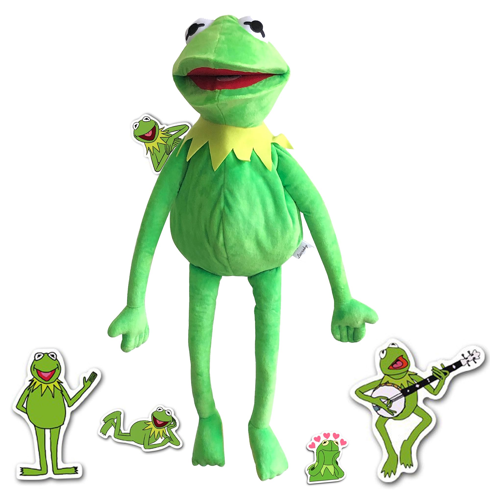 Mua Lacroky Kermit Frog Puppet with Puppets Control Rod & 50 Pcs Kermit ...