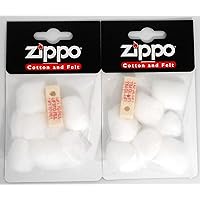 Amazon.com: Zippo Oil Lighter Dedicated Cotton, 2 Pack : Health & Household