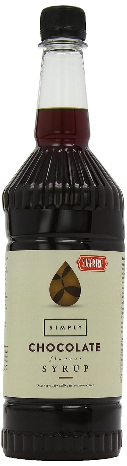 Simply Sugar Free Chocolate Syrup 1 Litre: Amazon.co.uk: Grocery