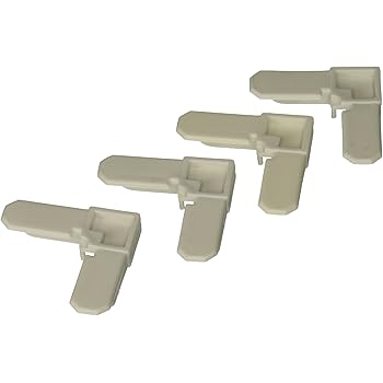 CRL Plastic Miter Cut Screen Frame Corners, 5/16" - Window Dressing ...