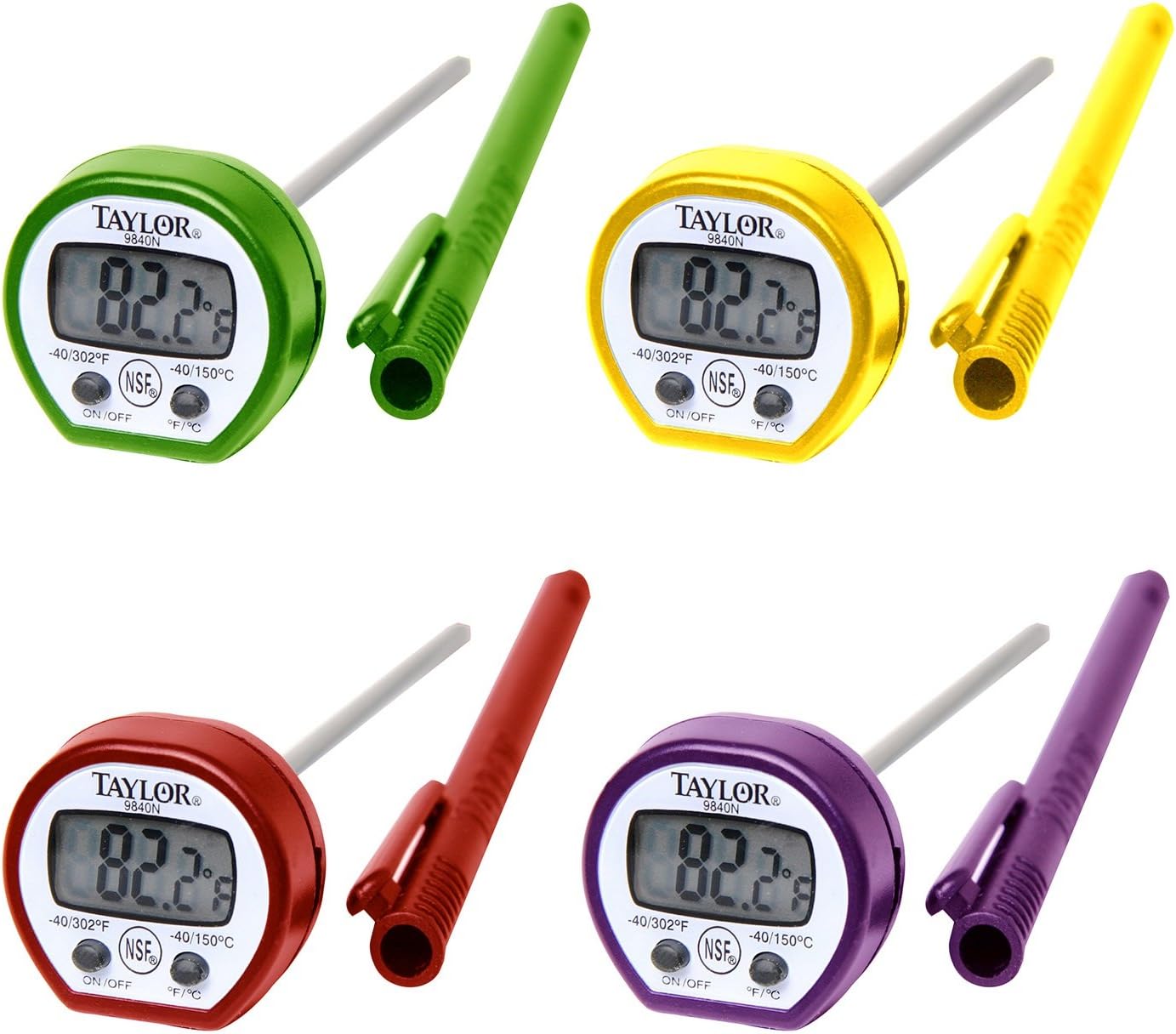 Amazon.com: Taylor Precision Products, Thermometer Digital Instant ...