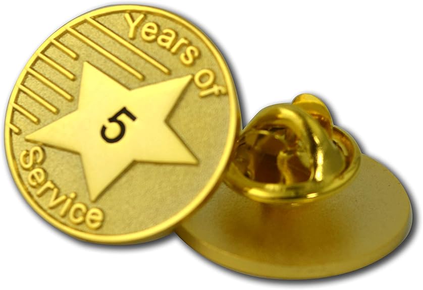 Years of Service Lapel Pin: Amazon.ca: Jewelry