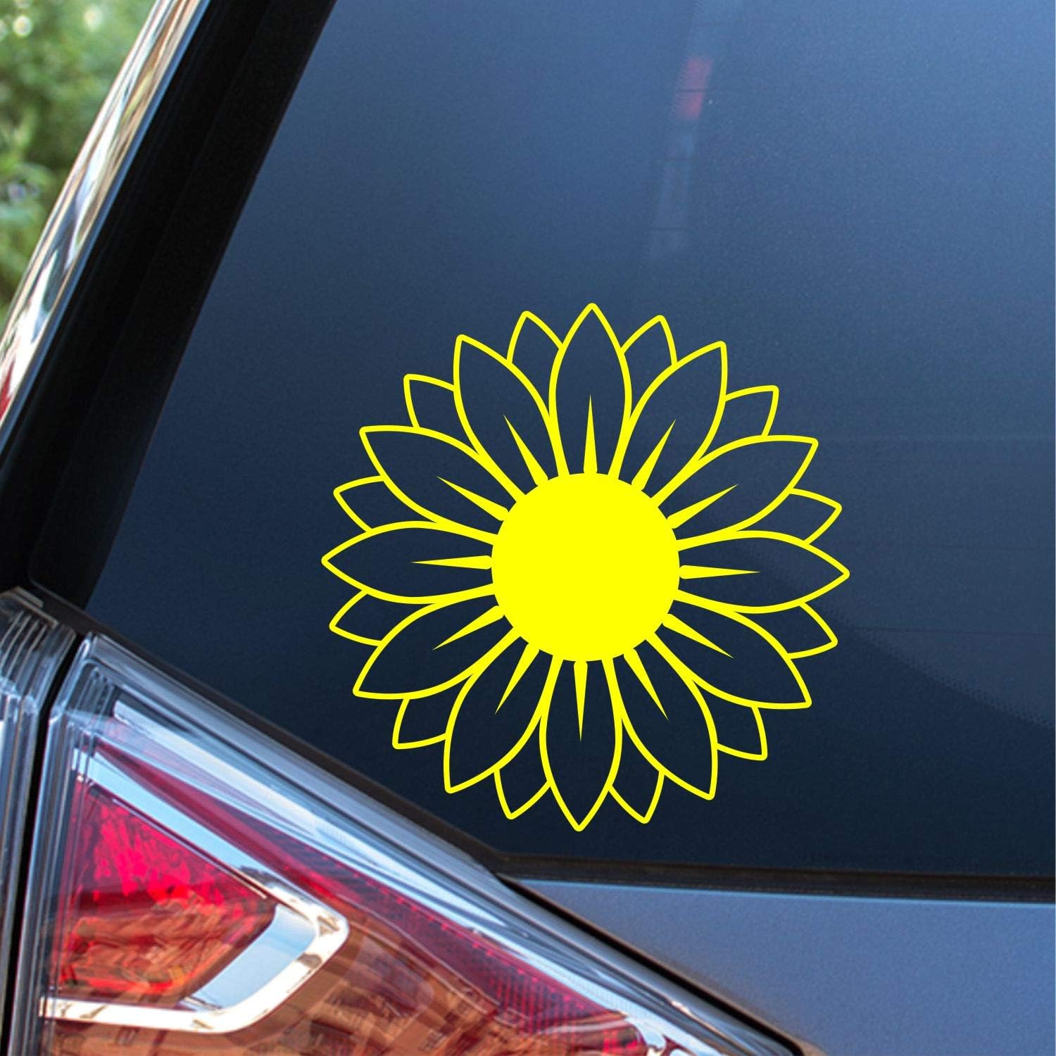 Amazon.com: Sunset Graphics & Decals Flower Decal Vinyl Bumper Sticker ...