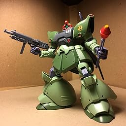 Amazon.com: Gundam MS-09R-2 Rick Dom II Colony Color HGUC 1/144 Scale ...