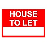 PROPERTY HOUSE TO LET SIGN BOARDS PERSONALISED X 2: Amazon.co.uk ...