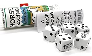 Amazon.com: Horse Racing Dice Game: Toys & Games