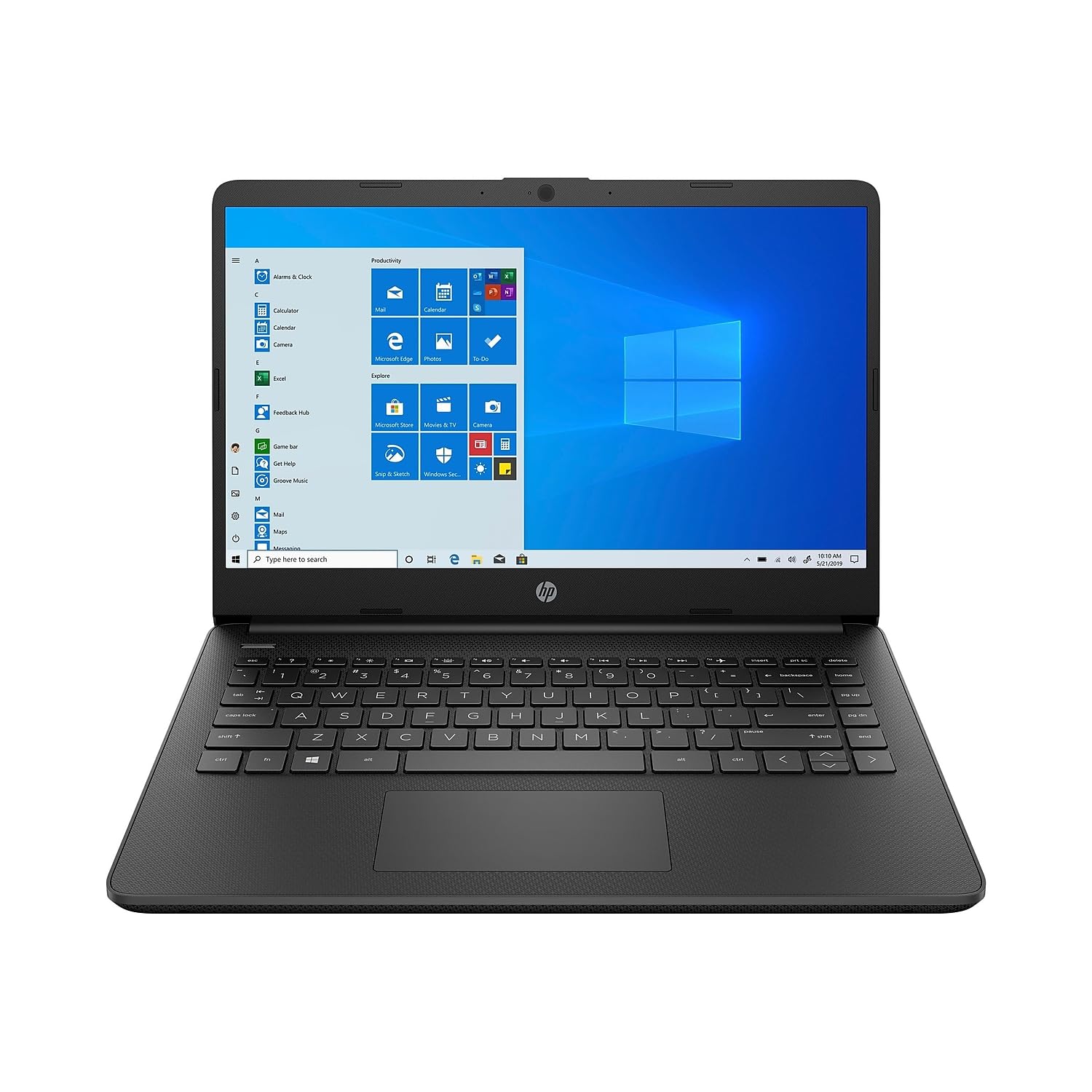 HP 14 Series 14" Touchscreen Laptop Intel Celeron N4020 4GB RAM 64GB ...