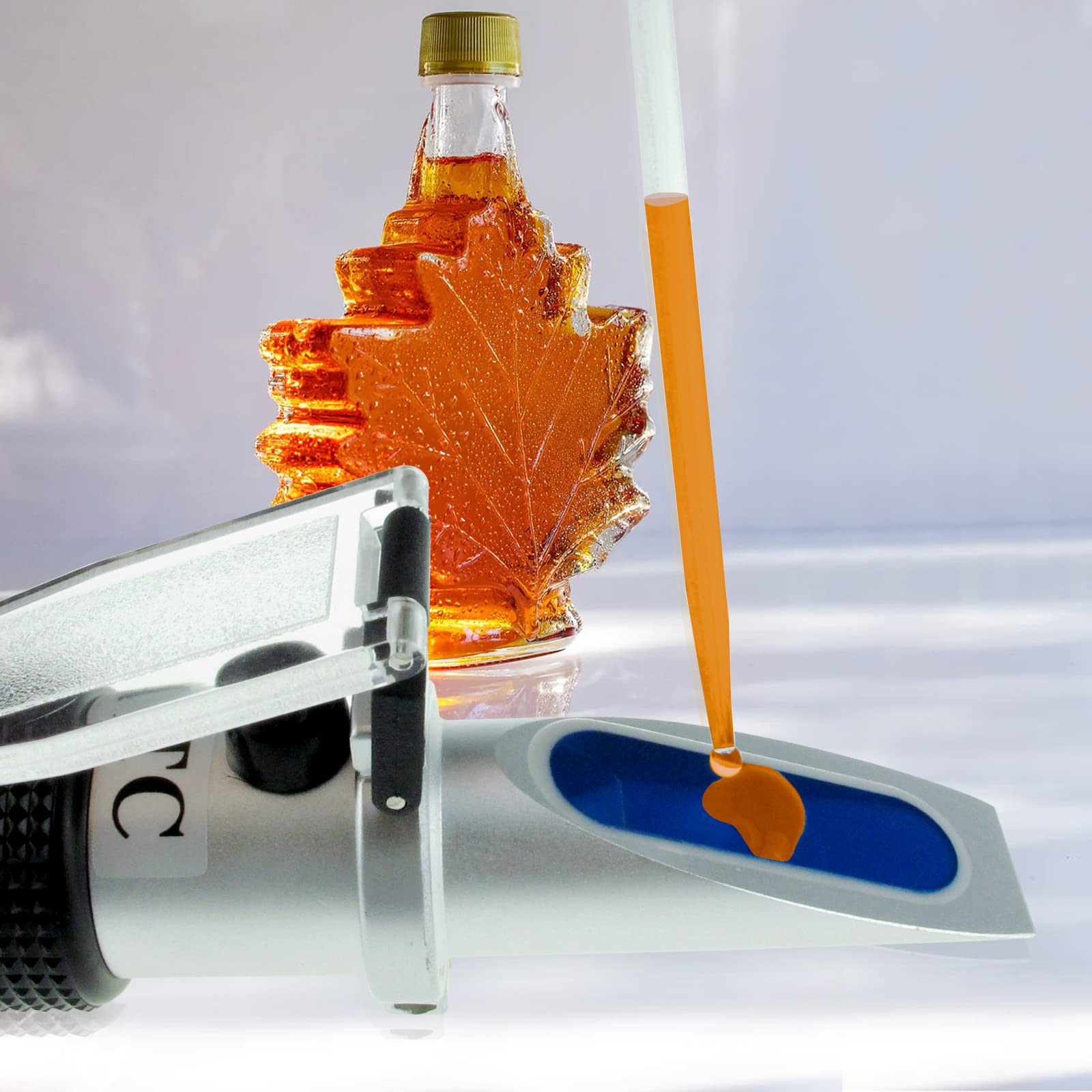 Brix Refractometer 0-10% With ATC 10~30°C, Low-concentrated Sugar ...