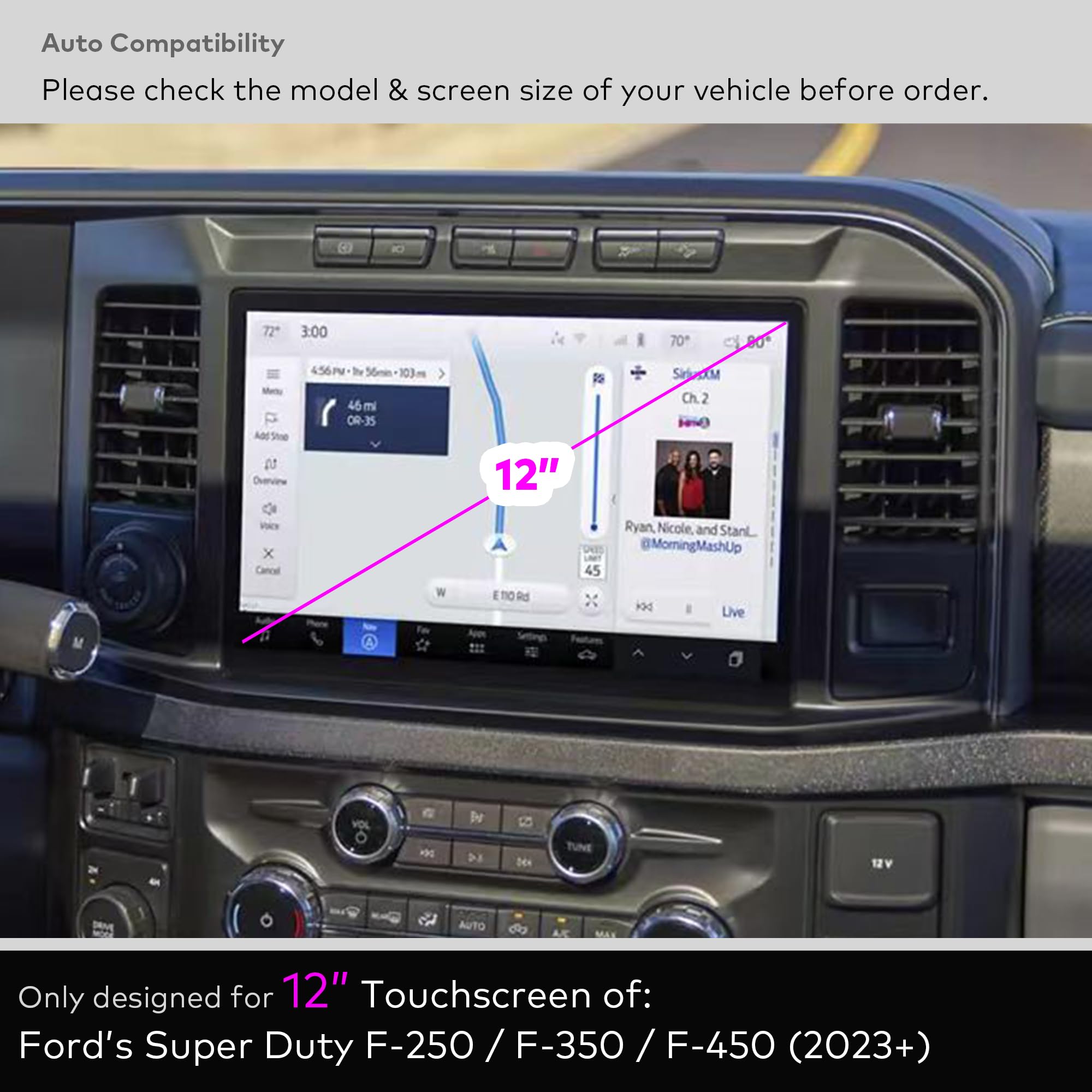 Mua INNOSURE for 2023 2024 Ford Super Duty F250 F350 F450 Tempered ...