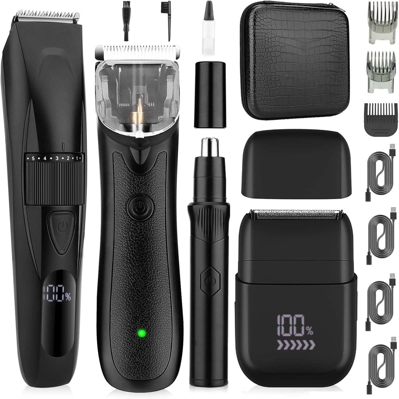 Professional 4 in 1 Hair Clippers for Men, Clippers and Trimmers ...