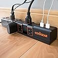 Amazon.com: ECHOGEAR Rotating Surge Protector Power Strip with 2 USB ...