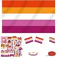 Amazon.com : MEPLUM PRIDE 3x5 FT WLW Lesbian Flag Bundle for LGBTQ+ ...