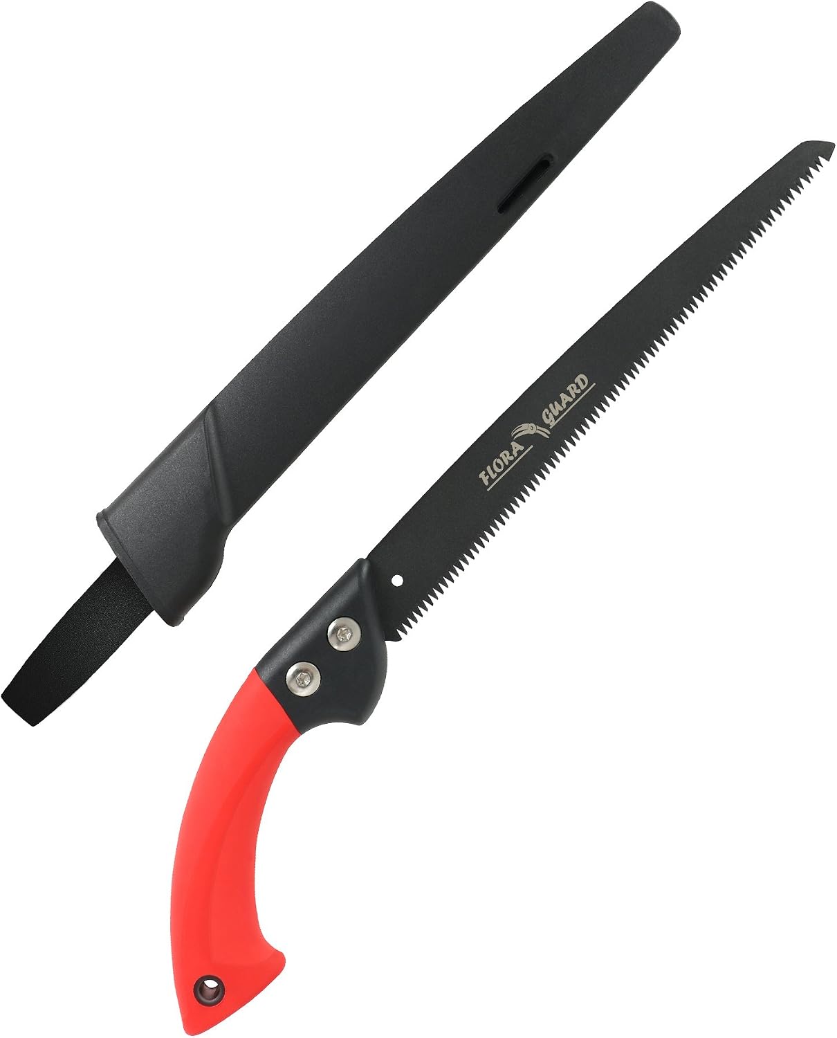 FLORA GUARD 300mm Hand Pruning Saw with Sheath for Trimming Tree ...