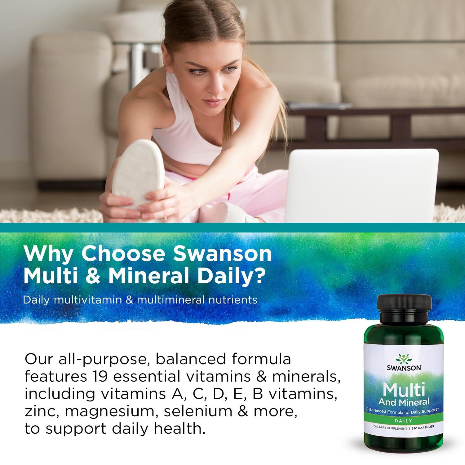 Mua Swanson Multi and Mineral Daily Men's Women's Multivitamin ...