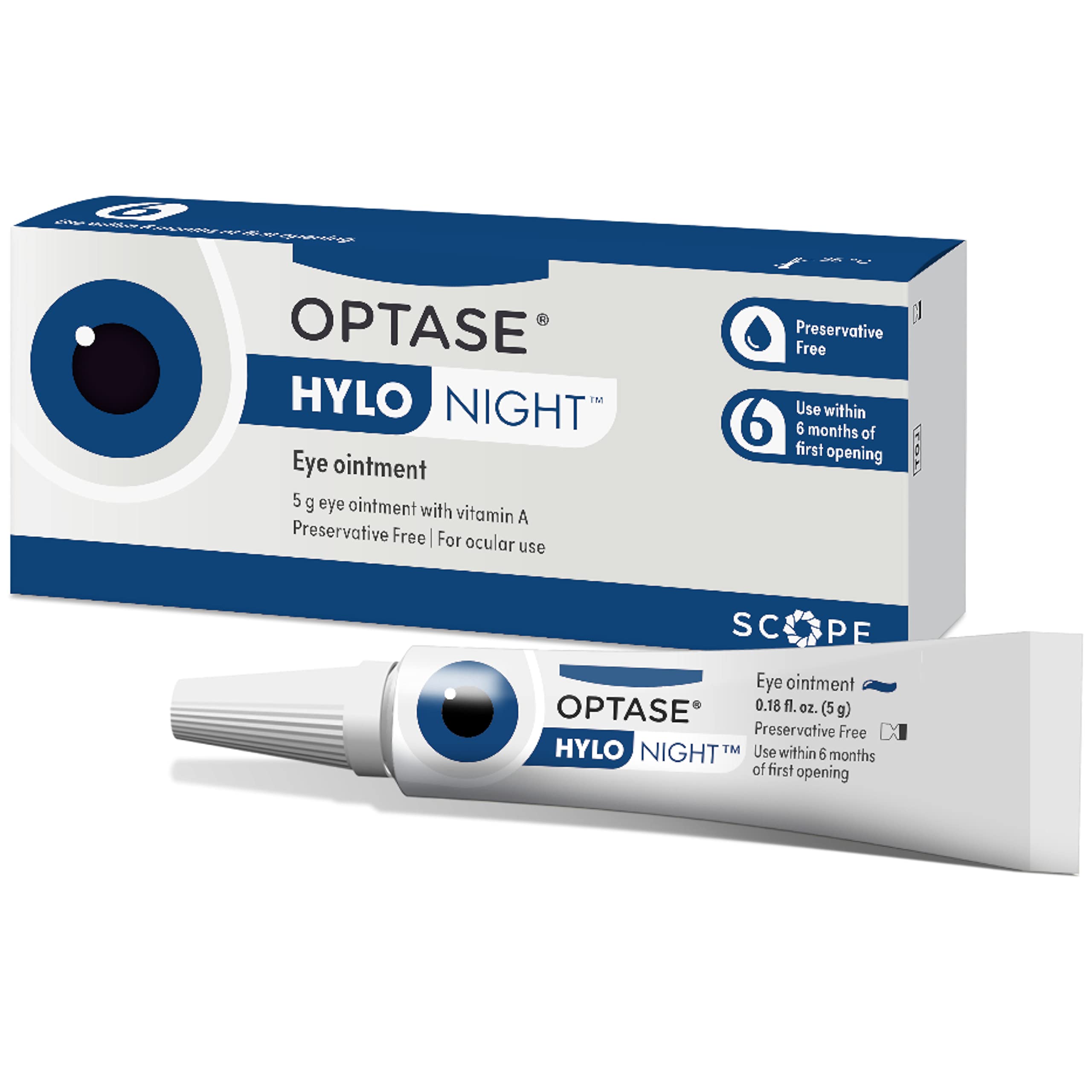 Mua Optase HYLO Night Gel for Dry Eyes - Preservative Free Lubricant ...