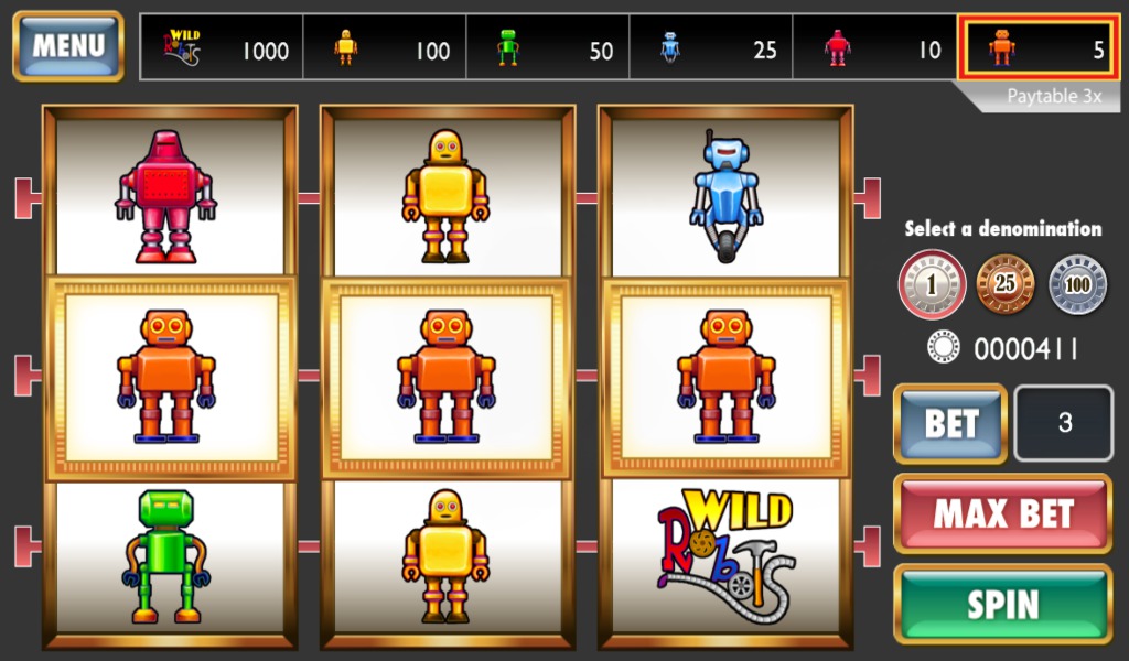 Slots: Smooth Rock Robots 3 Reel:Amazon.com:Appstore for Android