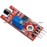 Robocraze 3-5V Metal Detector Sensor Module for Arduino (Blue) RC-A ...