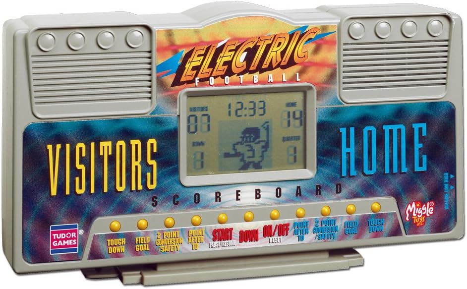 Amazon.com: Tudor Games Electric Football Electronic Scoreboard: Toys ...