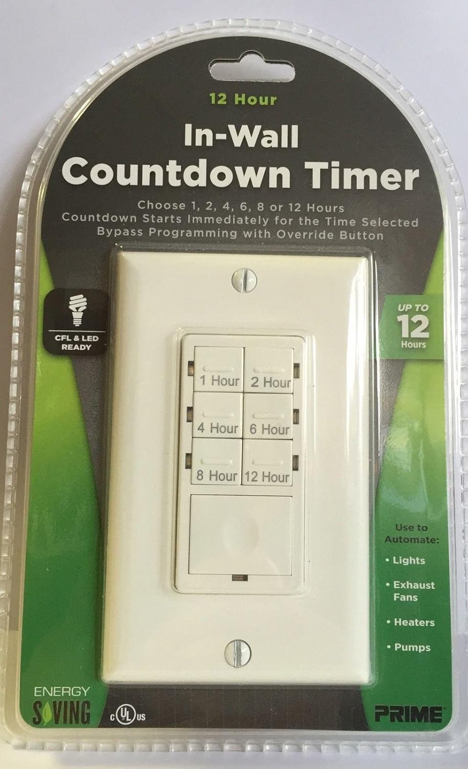 12 Hour In Wall Countdown Timer TNDIW012 (12 Hour) - - Amazon.com