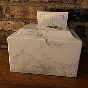 Amazon.com: Silverlight Urns Wild Rose Classic Cultured Marble Urn by ...