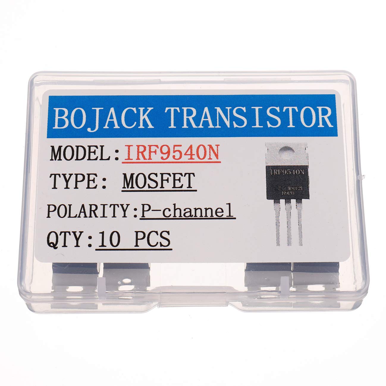 BOJACK IRF9540 MOSFET Transistors IRF9540N 23 A 100 V P-Channel Power ...