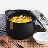 Ceramic Cooking Pot - Japanese Donabe, Chinese Earthenware Pot - 2L/2 ...
