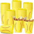 Amazon.com: 24 Pcs Softball Plastic Cups Reusable Softball Plastic ...