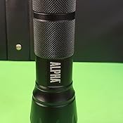 Amazon.com: Alpha Flashlight: LED Rechargeable Flashlight for Camping ...