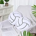 Amazon.com: Gerrii 2 Pcs Volleyball Plush Pillow Sport Theme Fluffy ...
