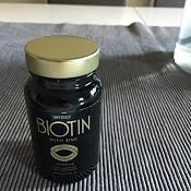 Biotin 10 000mcg with Zinc Tablets - High Strength 365 Biotin Capsules ...