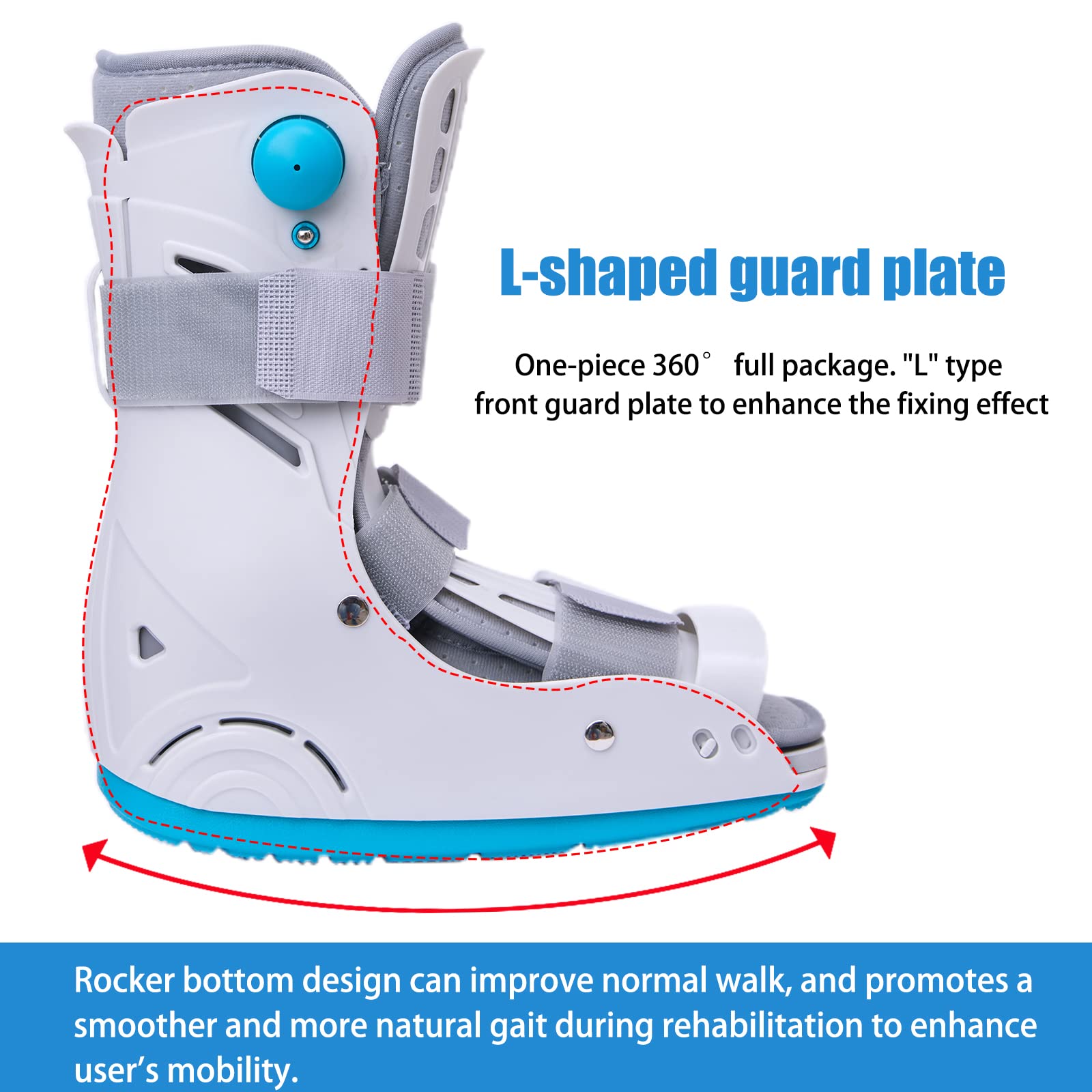 Mua Shuyan Jiao Air Cam Walker Fracture Boot, Medical Inflatable ...