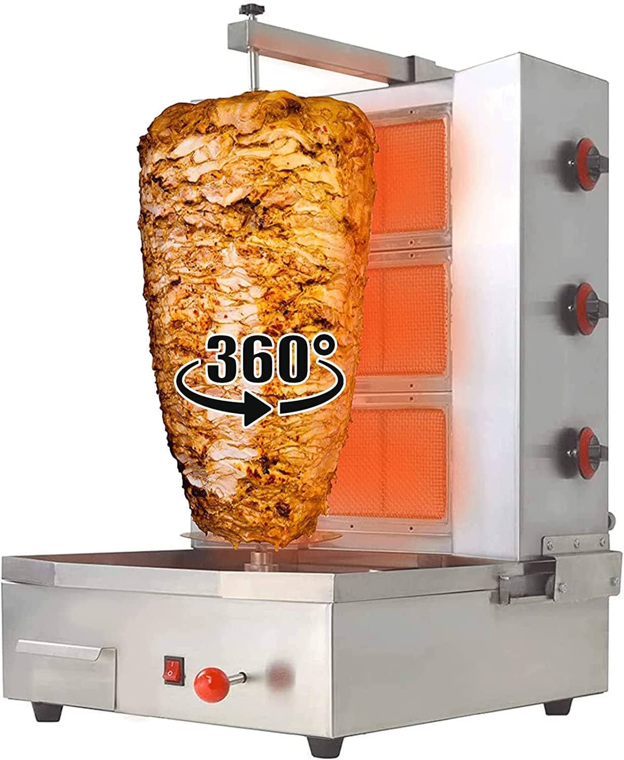 Mua 3 Burners Shawarma Machine Commercial Chicken Shawarma Machine Gyro ...
