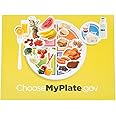 Amazon.com: Choose MyPlate Sticker Scenes - 12 Backgrounds and 12 ...