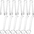 Amazon.com: Domensi 12 Pieces Small Ladles Set, Including 6 Pcs Clear ...