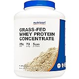 Amazon.com: Nutricost Grass-Fed Whey Protein Isolate (Vanilla) 5LBS - Non-GMO, Gluten Free ...