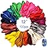 Amazon.com: MESHA 12 Inches Assorted Color Party Balloons (128 Pcs ...