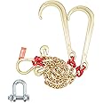 Amazon.com: VEVOR G80 V Bridle Chain, 5/16" x 2' Towing Chain Bridle ...