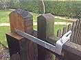 Throw Over Loop with Handle Gate Latch 75mm 3" Wide Galvanised or Black ...